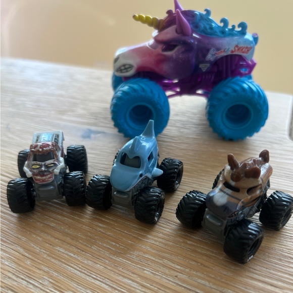 Monster Jam | Toys | Monster Jam 3 Mini Monster Truck Combo | Poshmark